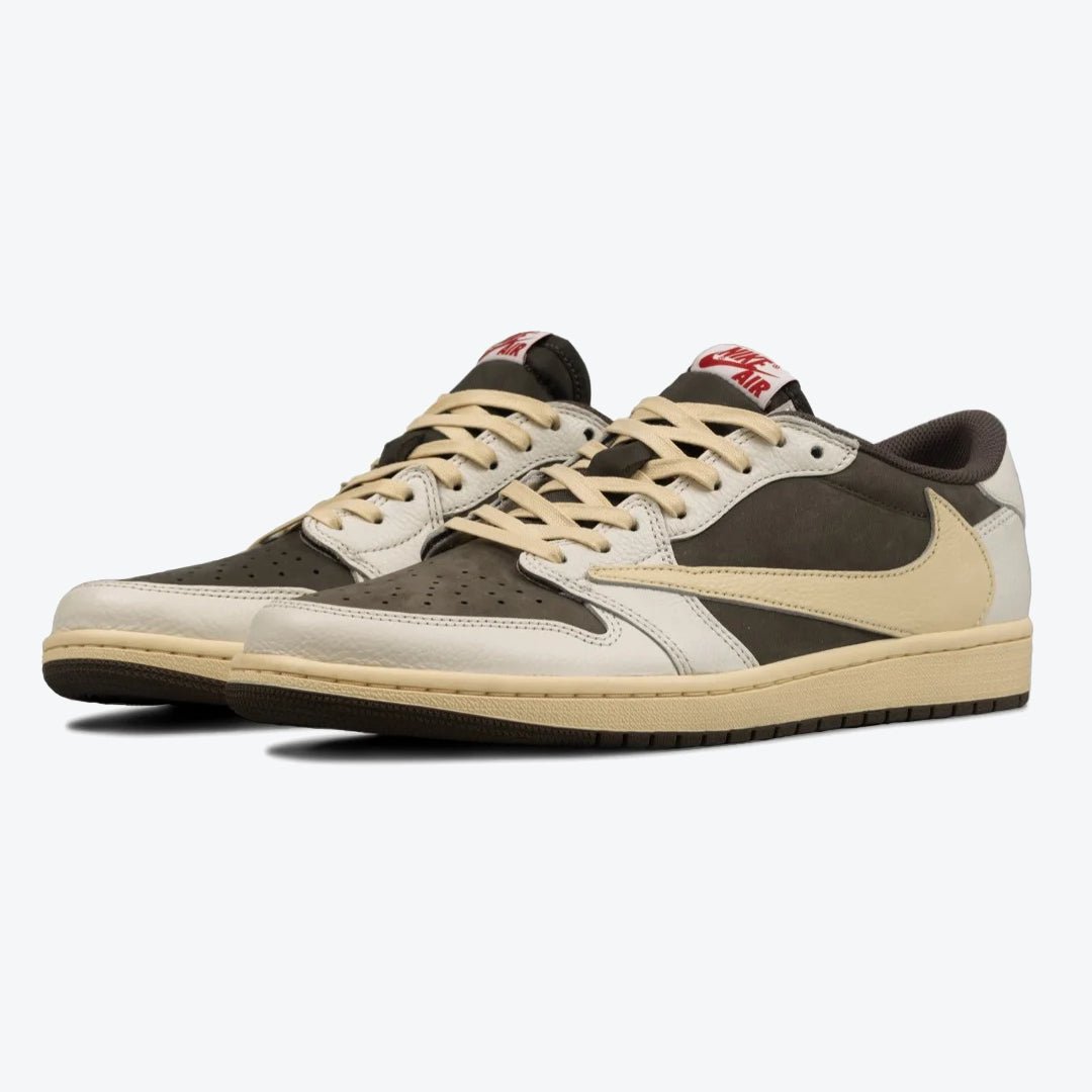 Air Jordan 1 Low Travis Scott 'Reverse' Mocha – Drizzle