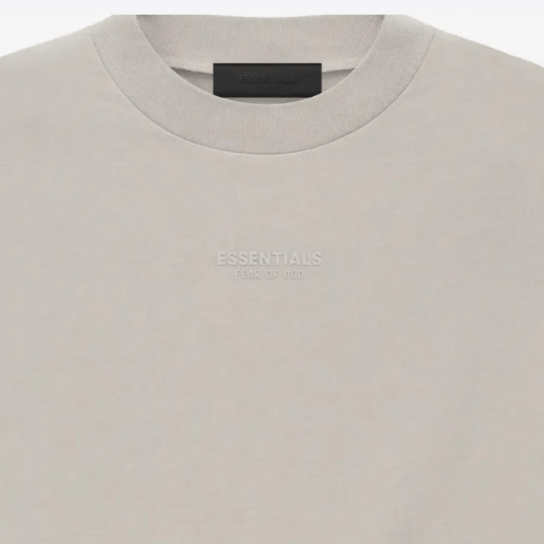 Camiseta Oversized Fear Of God "Core Heather" Cinza – Drizzle