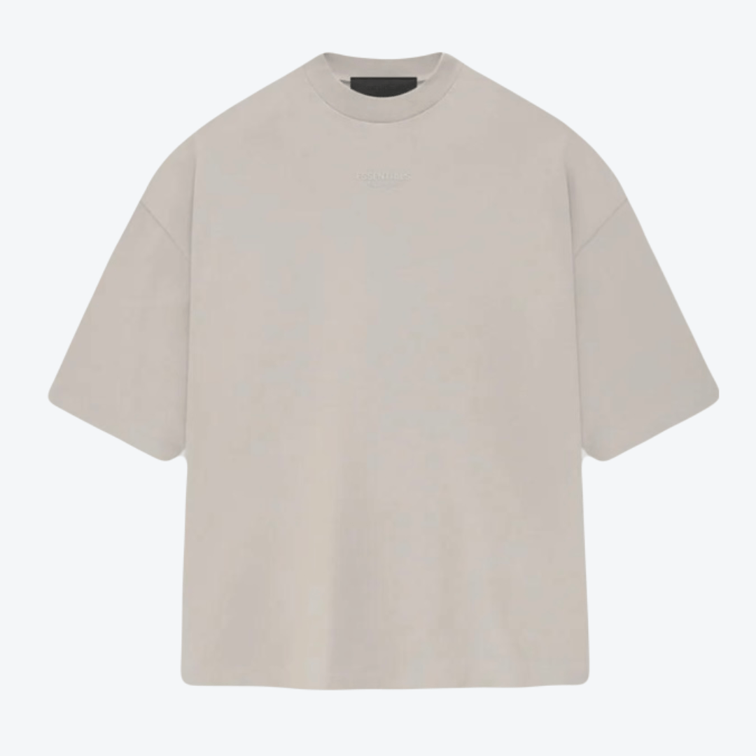 Camiseta Oversized Fear Of God "Core Heather" Cinza – Drizzle